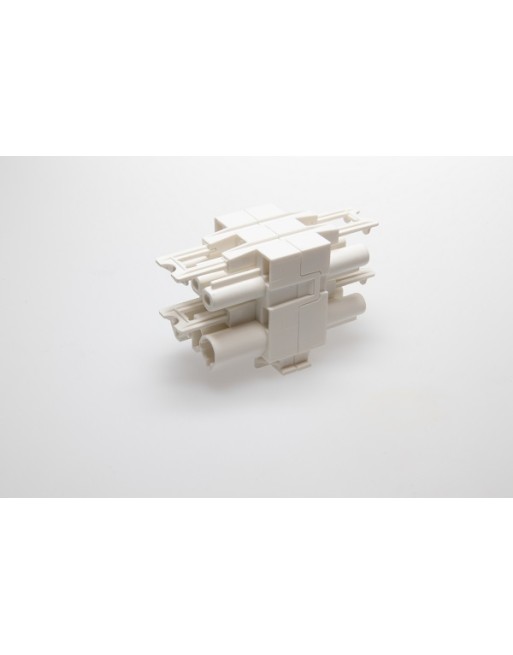 3 pole H shaped 1 input/ 3 outputs 3 pole H shaped 1 input/ 3 outputs