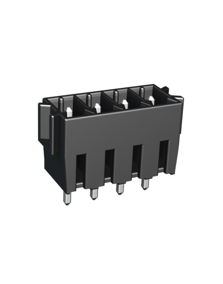 110-M-121 Header Vertical plug-in, flat side walls