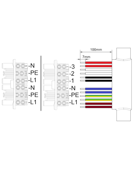 6 Pole BESA Socket Outlet